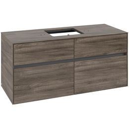 Villeroy & Boch Villeroy & Boch Waschtischunterschrank Collaro C12800 1200x548x500mm Stone Oak C12800RK