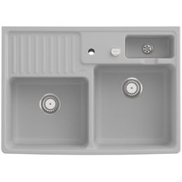 Villeroy & Boch Villeroy & Boch Sp&uuml;lstein Doppelbecken 632392, 632392SM 632392SM