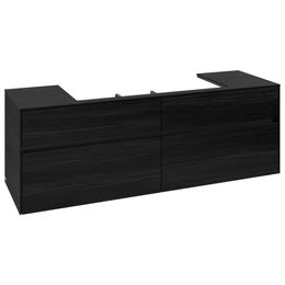 Villeroy & Boch Villeroy & Boch Waschtischunterschrank Collaro C03100 1600x548x500mm 4 Ausz. Waschtisch mittig Black C03100AB
