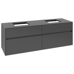 Villeroy & Boch Villeroy & Boch Waschtischunterschrank Collaro C13700 1600x548x500mm 4 Ausz. f&uuml;r 2 Waschtisch Graphi C13700VR