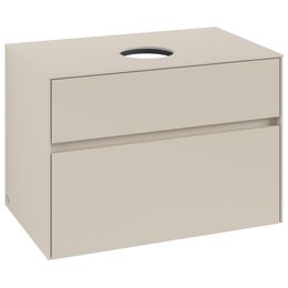 Villeroy & Boch Villeroy & Boch Waschtischunterschrank Collaro C037B0 800x548x500mm m. Bel. 2 Ausz. Waschtisch mitti C037B0VN