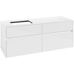 Villeroy & Boch Villeroy & Boch Waschtischunterschrank Collaro C11700 1400x548x500mm Glossy White C11700DH