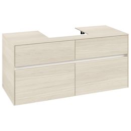 Villeroy & Boch Villeroy & Boch Waschtischunterschrank Collaro C07000 1200x548x500mm 4 Ausz. Waschtisch mittig White C07000AA