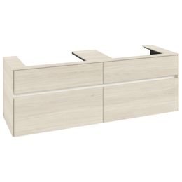 Villeroy & Boch Villeroy & Boch Waschtischunterschrank Collaro C024B0 1600x548x500mm m. Bel. 4 Ausz. f&uuml;r 2 Waschtisc C024B0AA