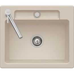 Villeroy & Boch Villeroy & Boch Einbausp&uuml;le Siluet 60 S 334601 600x510mm aus TitanCeram, 334600AM 334600AM