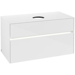 Villeroy & Boch Villeroy & Boch Waschtischunterschrank Collaro C038B0 1000x548x500mm mit Beleuchtung C038B0DH