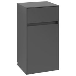 Villeroy & Boch Villeroy & Boch Seitenschrank Collaro 404x748x349mm 1 T&uuml;r 1 Schublade A:li Graphite C03200VR