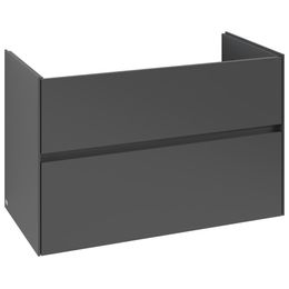 Villeroy & Boch Villeroy & Boch Waschtischunterschrank Collaro 961x610x480mm 2 Ausz. Waschbecken mittig Graphite C14500VR