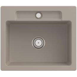 Villeroy & Boch Villeroy & Boch Einbausp&uuml;le Siluet 60 S 600x510mm Ablgarn. aus TitanCeram, 334601AM 334601AM