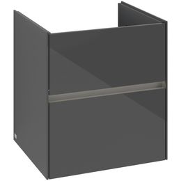 Villeroy & Boch Villeroy & Boch Waschtischunterschrank Collaro C142B0 472x609,5x480mm mit Beleuchtung Glossy Grey C142B0FP