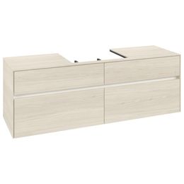 Villeroy & Boch Villeroy & Boch Waschtischunterschrank Collaro C02500 1600x548x500mm 4 Ausz. Waschtisch mittig White C02500AA