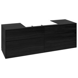 Villeroy & Boch Villeroy & Boch Waschtischunterschrank Collaro C02800 1600x548x500mm 4 Ausz. Waschtisch mittig Black C02800AB