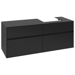 Villeroy & Boch Villeroy & Boch Waschtischunterschrank Collaro C07500 1400x548x500mm 4 Ausz. Waschtisch re Volcano B C07500VL