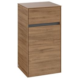 Villeroy & Boch Villeroy & Boch Collaro Seitenschrank, 1 T&uuml;r, 1 Schublade, 404 x 748 x 349 mm, Kansas Oak C03200RH