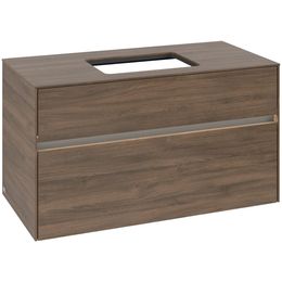 Villeroy & Boch Villeroy & Boch Waschtischunterschrank Collaro C109B0 1000x548x500mm mit Beleuchtung Arizona Oak C109B0VH