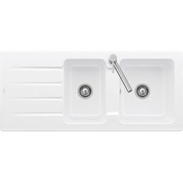 Villeroy & Boch Villeroy & Boch Einbausp&uuml;le Architectura 80 338001 1160x510mm aus Keramik Almond cplus, 338000AM 338000AM