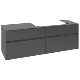 Villeroy & Boch Villeroy & Boch Waschtischunterschrank Collaro C027B0 1600x548x500mm m. Bel. 4 Ausz. Waschtisch re G C027B0VR