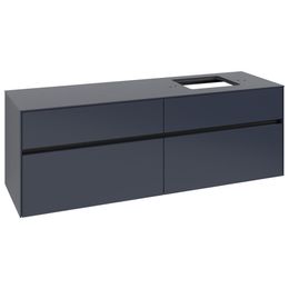 Villeroy & Boch Villeroy & Boch Waschtischunterschrank Collaro C13600 1600x548x500mm 4 Ausz. Waschtisch re Marine Bl C13600VQ