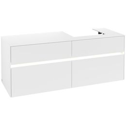 Villeroy & Boch Villeroy & Boch Waschtischunterschrank Collaro C075B0 1400x548x500mm mit Beleuchtung C075B0MS