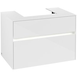 Villeroy & Boch Villeroy & Boch Waschtischunterschrank Collaro C069B0 800x548x500mm mit Beleuchtung C069B0DH