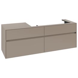 Villeroy & Boch Villeroy & Boch Waschtischunterschrank Collaro C030B0 1600x548x500mm m. Bel. 4 Ausz. Waschtisch re T C030B0VM