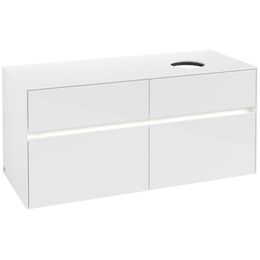Villeroy & Boch Villeroy & Boch Waschtischunterschrank Collaro C043B0 1200x548x500mm mit Beleuchtung C043B0DH