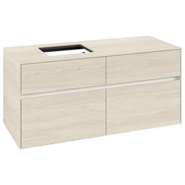 Villeroy & Boch Villeroy & Boch Waschtischunterschrank Collaro C12900 1200x548x500mm 4 Ausz. Waschtisch li White Oak C12900AA