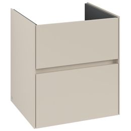 Villeroy & Boch Villeroy & Boch Waschtischunterschrank Collaro 561x610x480mm m. Bel. 2 Ausz. Waschtisch mittig Cashm C142B0VN