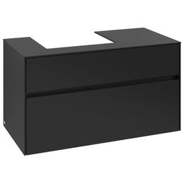 Villeroy & Boch Villeroy & Boch Waschtischunterschrank Collaro C01400 1000x548x500mm 2 Ausz. Waschtisch li Volcano B C01400VL