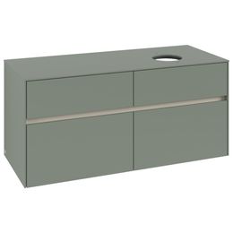 Villeroy & Boch Villeroy & Boch Waschtischunterschrank Collaro C04300 1200x548x500mm 4 Ausz. Waschtisch re Soft Gree C04300AF