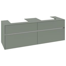 Villeroy & Boch Villeroy & Boch Waschtischunterschrank Collaro C021B0 1600x548x500mm m. Bel. 4 Ausz. f&uuml;r 2 Waschtisc C021B0AF