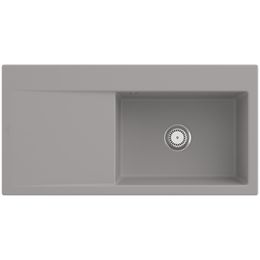 Villeroy & Boch Villeroy & Boch Einbausp&uuml;le Subway Style 60 1000x510mm Ablgarn. IB re aus Keramik Fossil cplus, 3361 336101KD