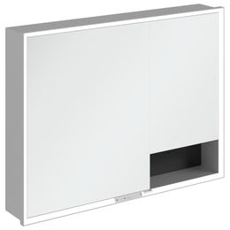 Villeroy & Boch Villeroy & Boch Einbau-Spiegelschrank My View+ A48210 1000x750x167mm m. Bel. Volcano Black A48210VL