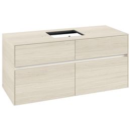 Villeroy & Boch Villeroy & Boch Waschtischunterschrank Collaro C12800 1200x548x500mm 4 Ausz. Waschtisch mittig White C12800AA
