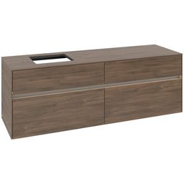 Villeroy & Boch Villeroy & Boch Waschtischunterschrank Collaro C135B0 1600x548x500mm mit Beleuchtung Arizona Oak C135B0VH