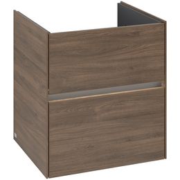 Villeroy & Boch Villeroy & Boch Waschtischunterschrank Collaro C142B0 472x609,5x480mm mit Beleuchtung Arizona Oak C142B0VH