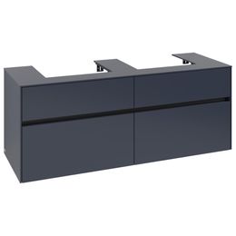 Villeroy & Boch Villeroy & Boch Waschtischunterschrank Collaro C076B0 1400x548x500mm m. Bel. 4 Ausz. f&uuml;r 2 Waschtisc C076B0VQ