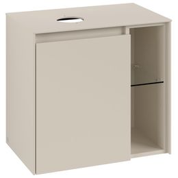 Villeroy & Boch Villeroy & Boch Waschtischunterschrank Collaro 600x548x380mm 1trg. A:li Waschbecken li Cashmere Gr C15200VN