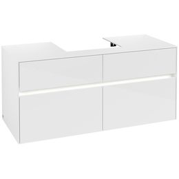 Villeroy & Boch Villeroy & Boch Waschtischunterschrank Collaro C070B0 1200x548x500mm mit Beleuchtung C070B0DH