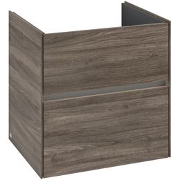 Villeroy & Boch Villeroy & Boch Waschtischunterschrank Collaro C143B0 472x609,5x611mm mit Beleuchtung Stone Oak C143B0RK