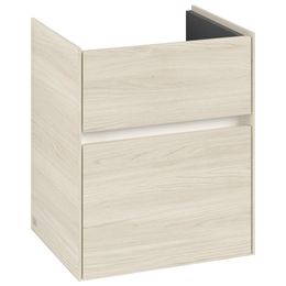 Villeroy & Boch Villeroy & Boch Waschtischunterschrank Collaro 460x546x374mm m. Bel. 2 Ausz. Waschtisch mittig White C006B0AA