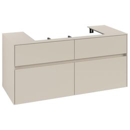 Villeroy & Boch Villeroy & Boch Waschtischunterschrank Collaro C08700 1200x548x500mm 4 Ausz. Waschtisch mittig Cashm C08700VN