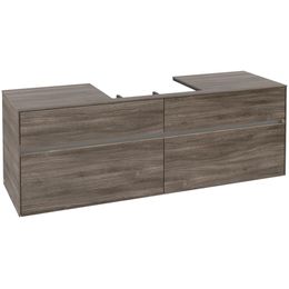 Villeroy & Boch Villeroy & Boch Waschtischunterschrank Collaro C025B0 1600x548x500mm mit Beleuchtung C025B0RK