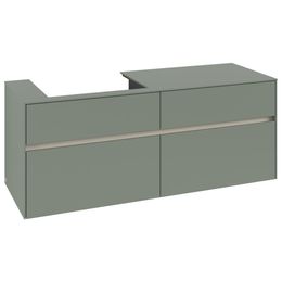 Villeroy & Boch Villeroy & Boch Waschtischunterschrank Collaro C085B0 1400x548x500mm m. Bel. 4 Ausz. Waschtisch li S C085B0AF