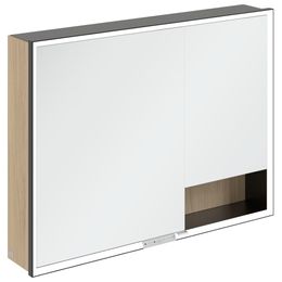 Villeroy & Boch Villeroy & Boch Aufputz-Spiegelschrank My View+ B48110 1000x750x168mm m. Bel. Nordic Oak B48110VJ