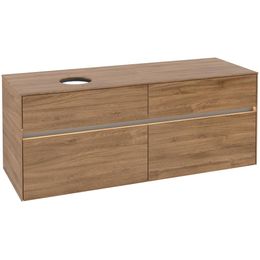 Villeroy & Boch Villeroy & Boch Waschtischunterschrank Collaro C046B0 1400x548x500mm mit Beleuchtung C046B0RH