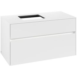Villeroy & Boch Villeroy & Boch Waschtischunterschrank Collaro C126B0 1000x548x500mm mit Beleuchtung White Matt C126B0MS