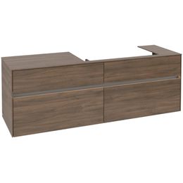 Villeroy & Boch Villeroy & Boch Waschtischunterschrank Collaro C027B0 1600x548x500mm mit Beleuchtung C027B0VH