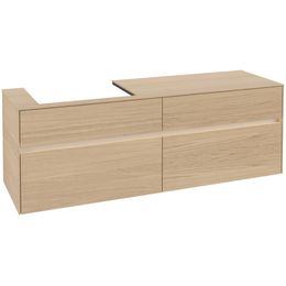 Villeroy & Boch Villeroy & Boch Waschtischunterschrank Collaro C022B0 1600x548x500mm mit Beleuchtung C022B0VJ