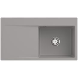 Villeroy & Boch Villeroy & Boch Einbausp&uuml;le Subway Style 50 Flat 1000x510mm Ablgarn. IB re Keram. Fossil cplus, 3351 33511FKD
